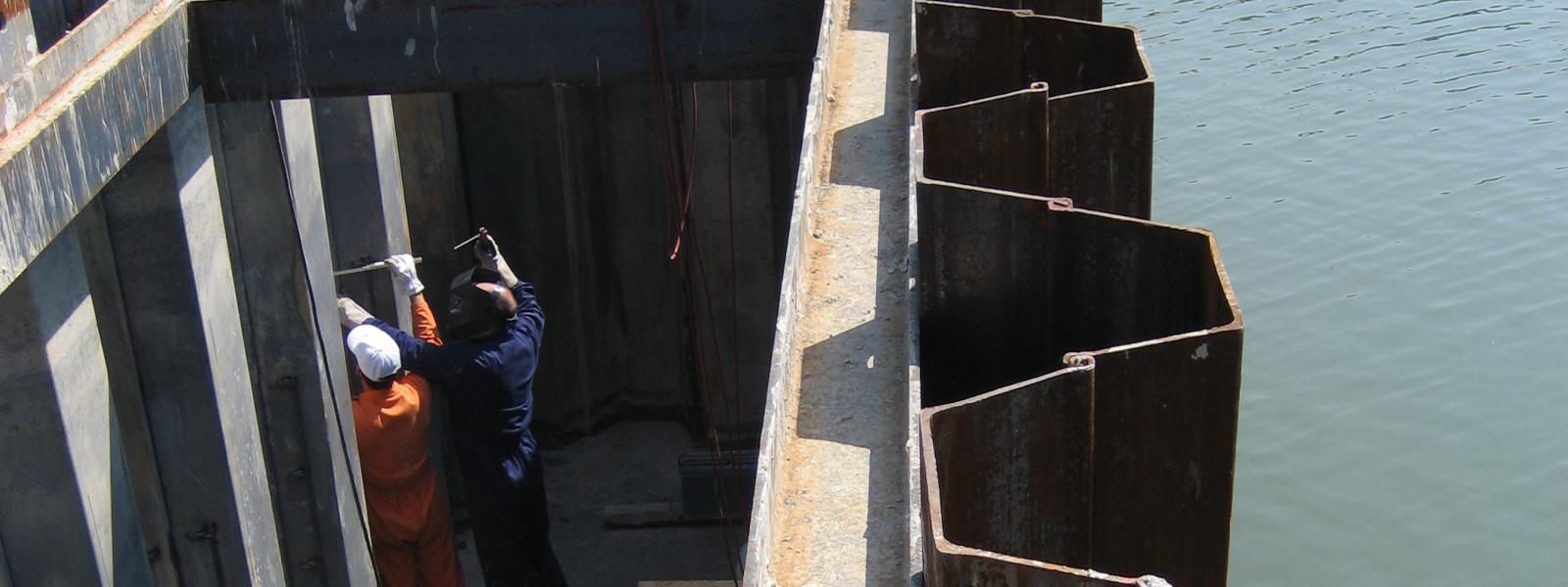 Impervious steel sheet pile walls | ArcelorMittal Sheet Piling